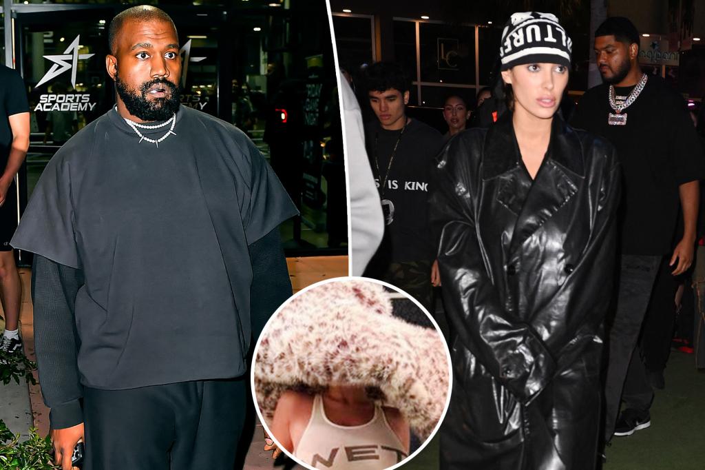 Kanye West Shares Revealing Photo Of Wife Bianca Censori Sells ‘wet